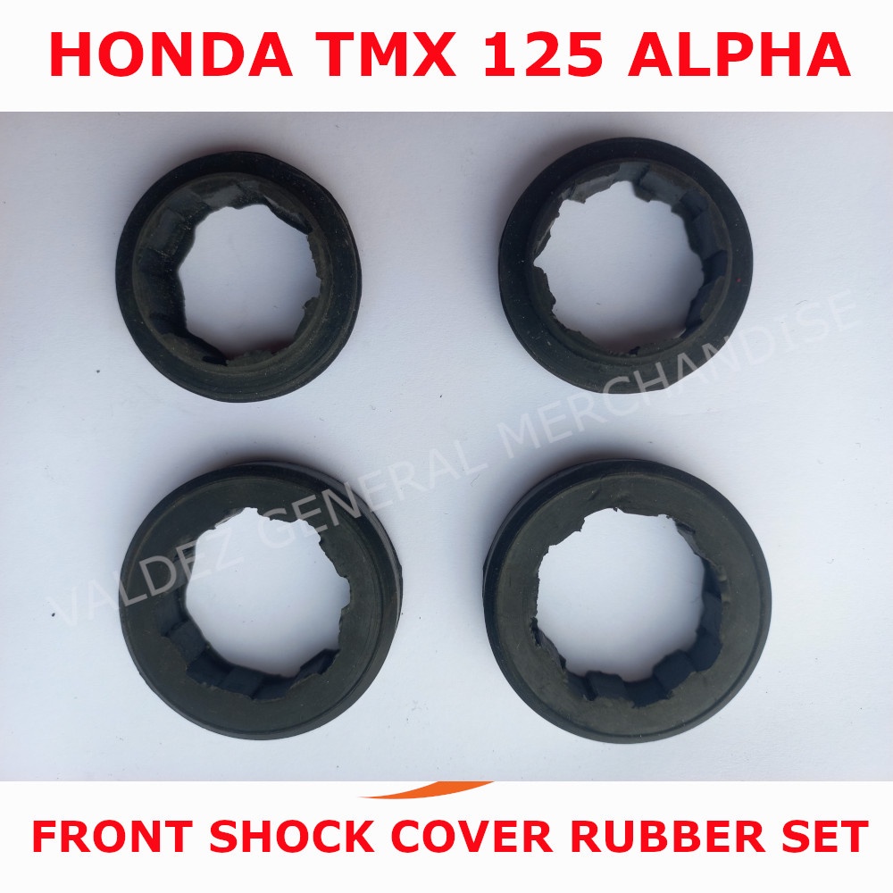 RUBBER Set, Front Shock Cover Rubber for TMX 125 ALPHA 4pcs, 70pesos ...