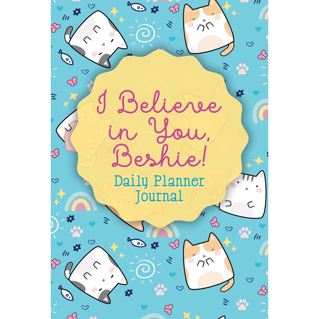 Daily Planner Journal (Motivational & Cute)-With Hourly Schedules, To ...