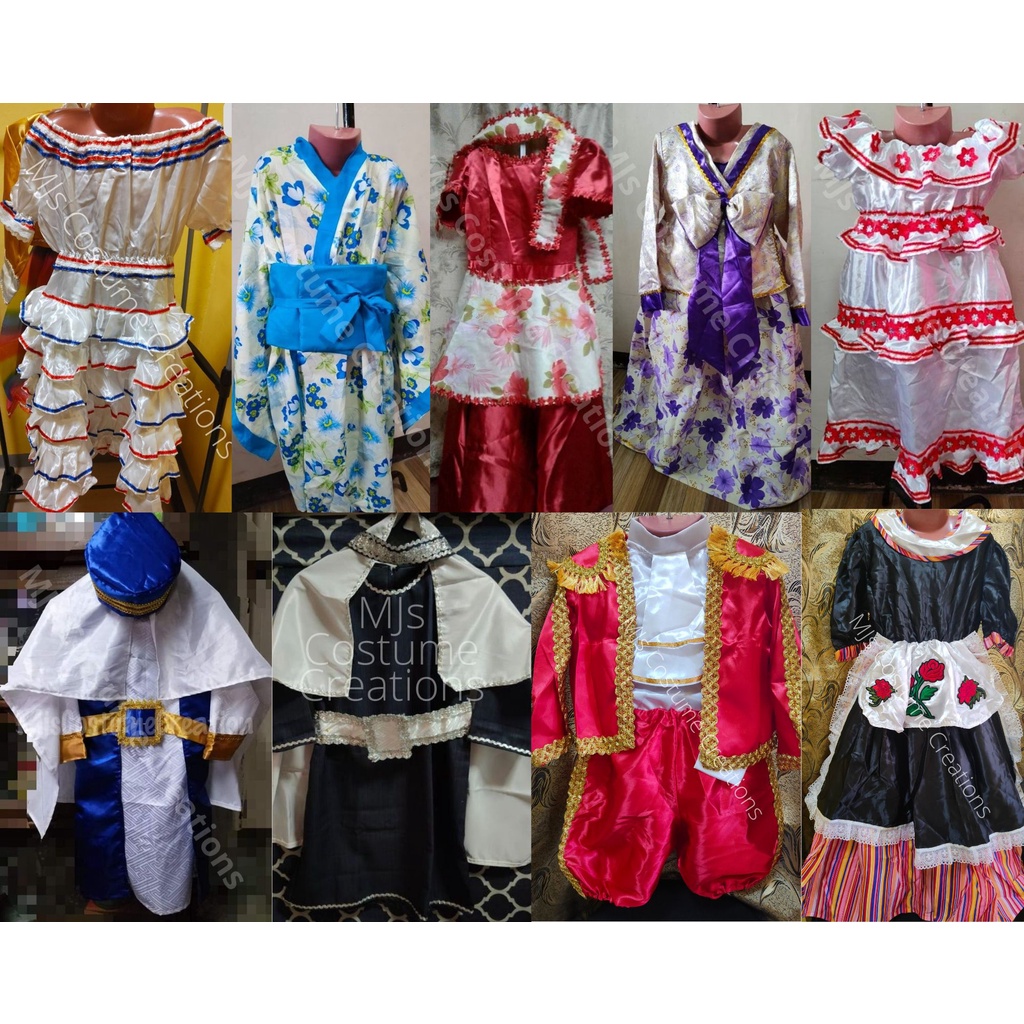 UNITED NATION COSTUME FOR KIDS TO TEENS | Shopee Philippines