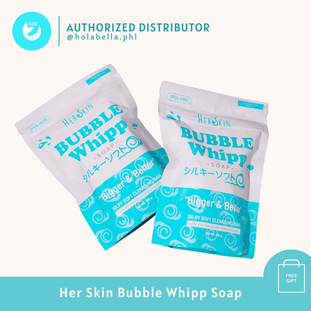 PRE-ORDER Her Skin Bubble Whipp Soap | Bigger and Better 120G | Shopee ...