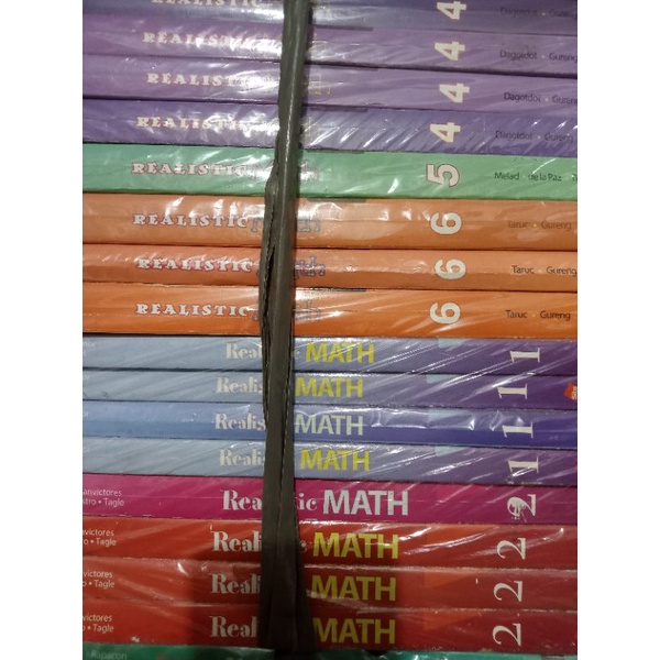 Realistic Mathematics 1,2,4,5,6 per book | Shopee Philippines