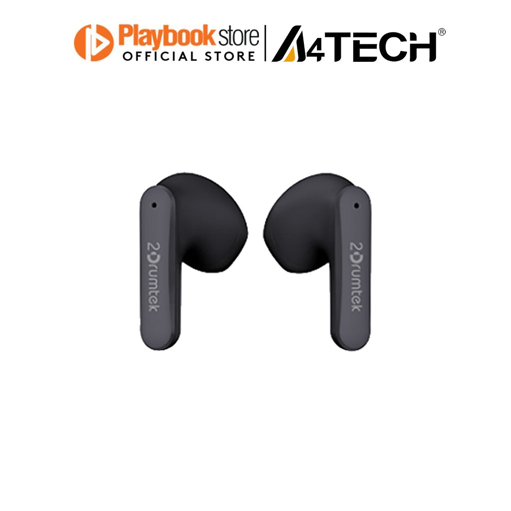 A4Tech B20 2 Drumtek Bluetooth V5.2 Wireless In Ear Earphone Ash Grey ...
