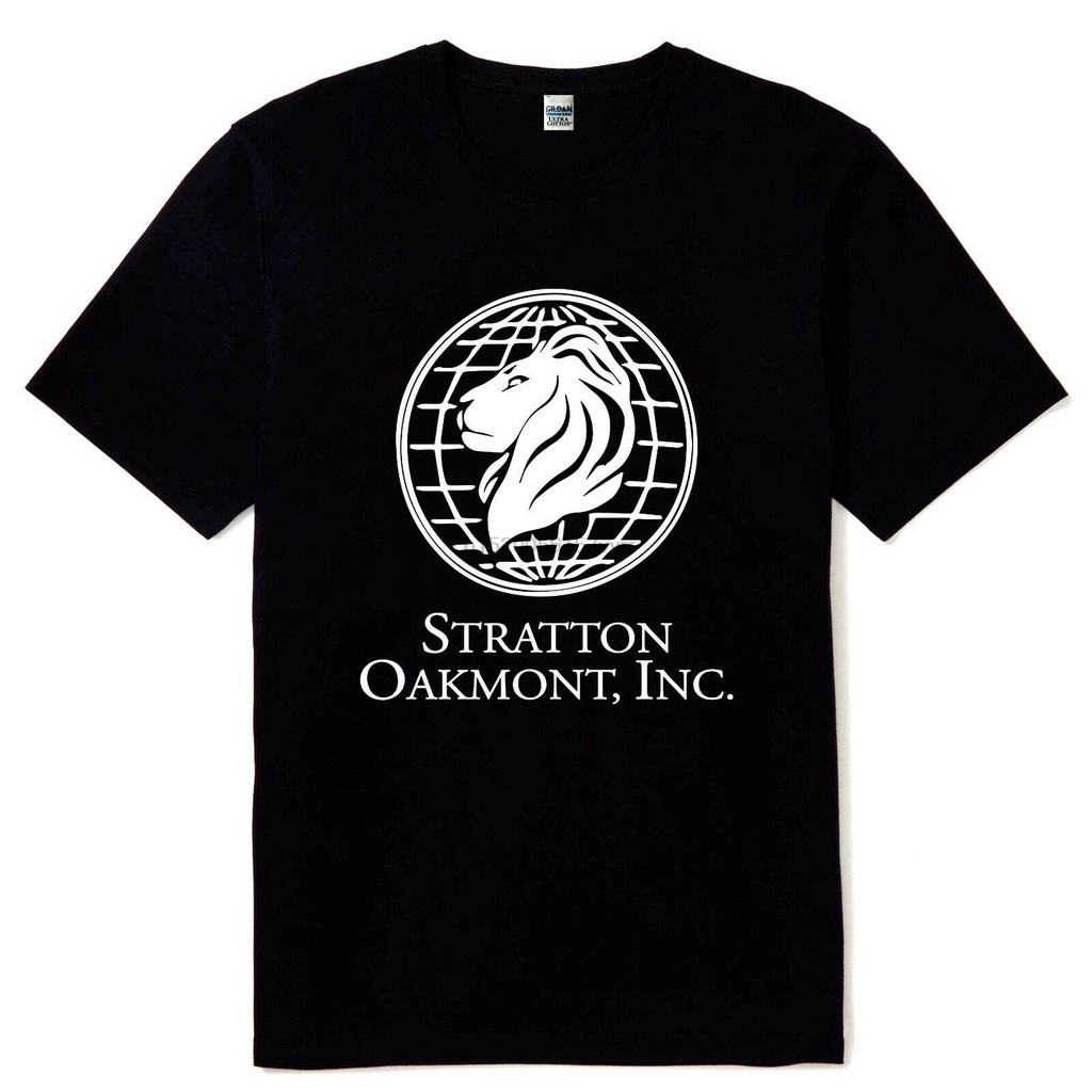 New Stratton Oakmont Inc Wolf Of Wallstreet Movie Tshirt Black | Shopee ...