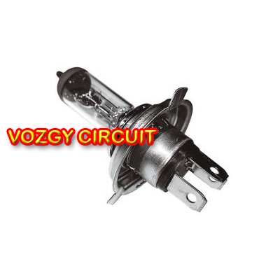 HALOGEN BULB H4 12V P43T 60/55W 100/90W, 130/90W /24V 75/70W, 100/90W, 130/90W CIRCUIT BRAND ...