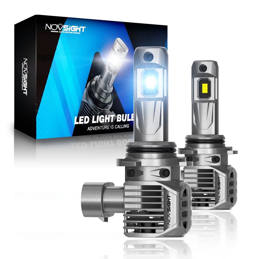 Novsight Newest N62 Car LED Headlight H4 H11 1:1 design in-line headlight 90W 20000LM 6500K ...