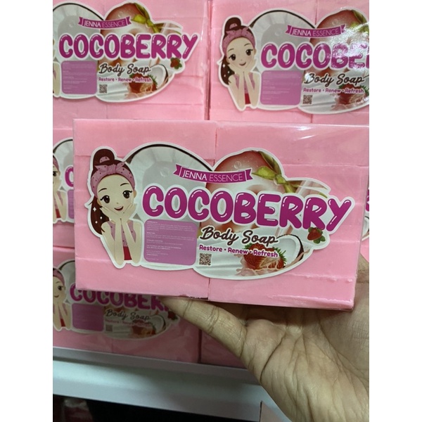 The Original CocoBerry Soap 1Kilo ROUND / BAR Pack by Jenna Essence NEW ...