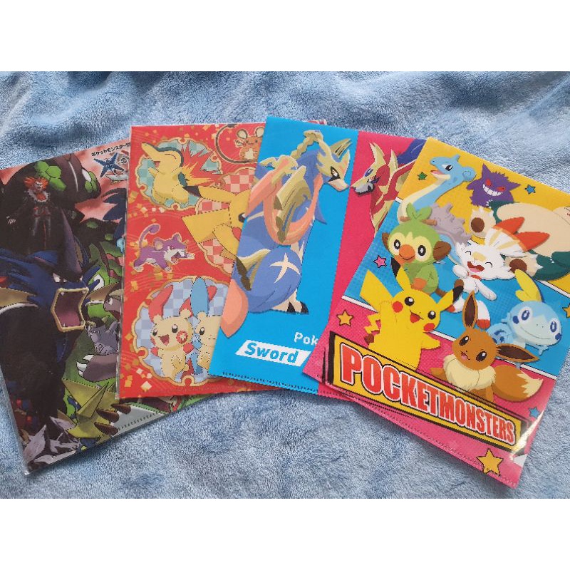 Pokemon Mini Folders Set | Shopee Philippines