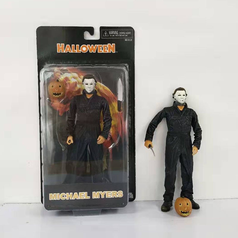 NECA Jason Voorhees Part 7 The New Blood / Halloween Michael Myers 7 ...