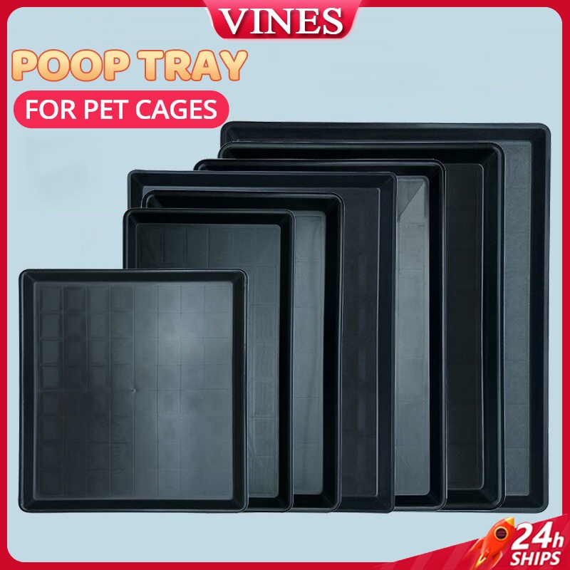 Poop Tray Plastic For Heavy Duty Pet Cage Folding Collapsible Fixed Dog ...