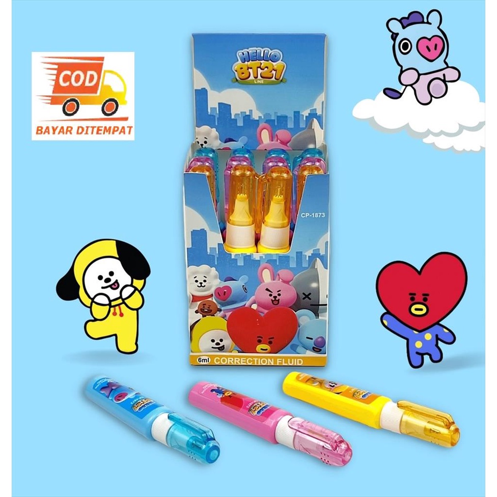 Gds 918. Typex PEN BT21 Correction PEN BT21 Korean Fancy Series ...