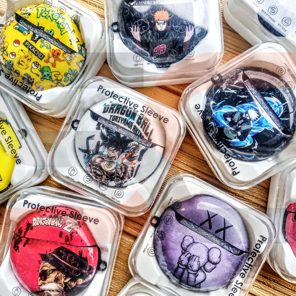 For Airpods Pro and 1 /2 RANDOM Design for Cartoon Wireless Bluetooth ...