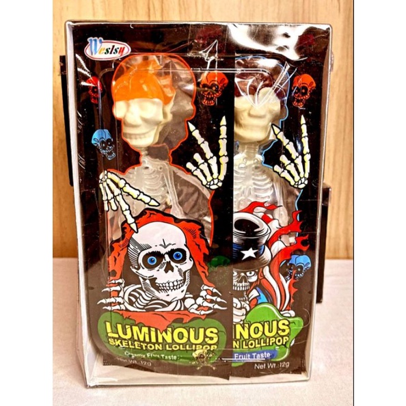 Luminous Skeleton Lollipop !!! (30pcs) | Shopee Philippines