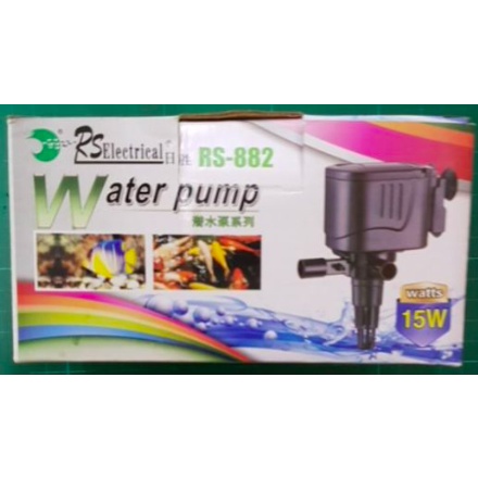 Rs Electrical Water Pump RS-882(15w) | Shopee Philippines