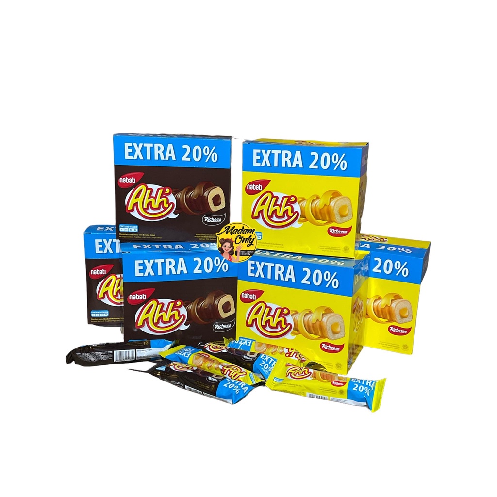 Ahh'corn Cracker Cheese Flavor And Chocolate 1 Box Contains 10 Boxes ...