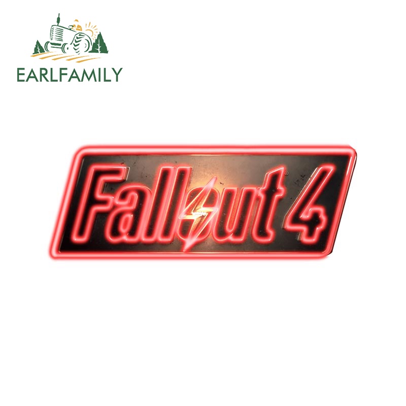 EARLFAMILY 13cm for Fallout Game Logo Car Stickers ATV Vinyl ...