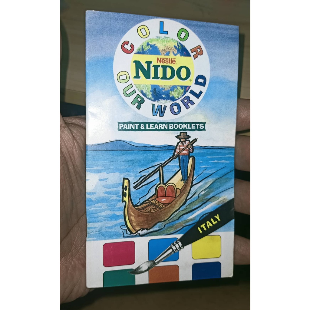 NIDO COLOR OUR WORLD ITALY / NIDO FREEBIES VINTAGE ITEMS | Shopee ...