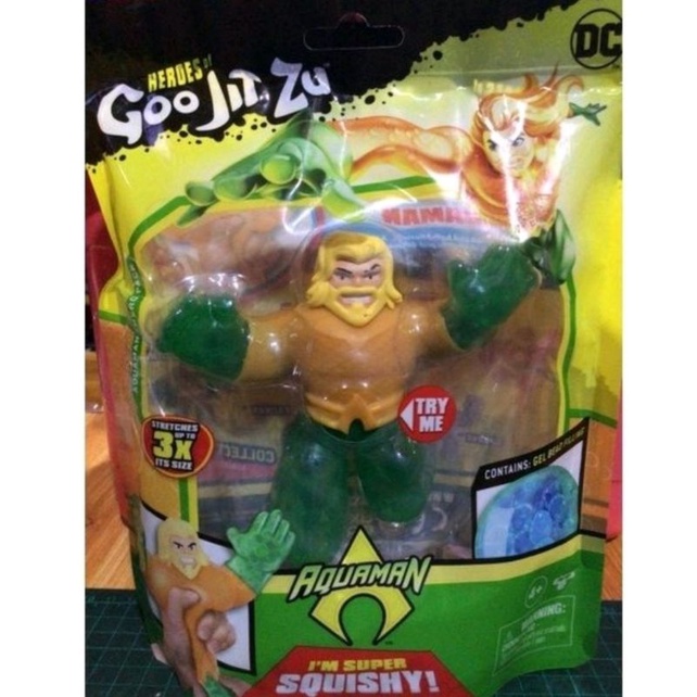 Moose Heroes of Goo Jit Zu The Aquaman toy figure Squishy | Shopee Philippines