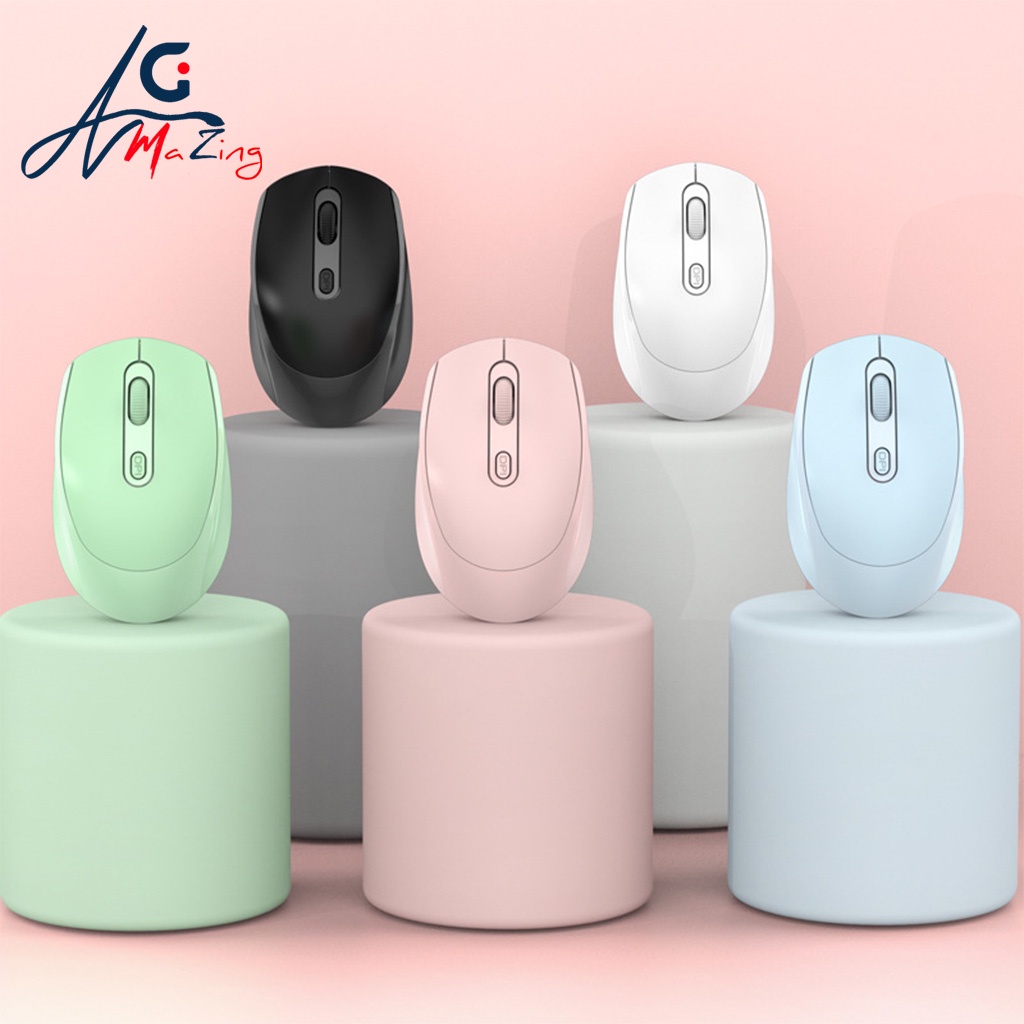 Morandi Wireless Mouse 2.4G Silent Ergonomic Optical Cordless Mobile ...