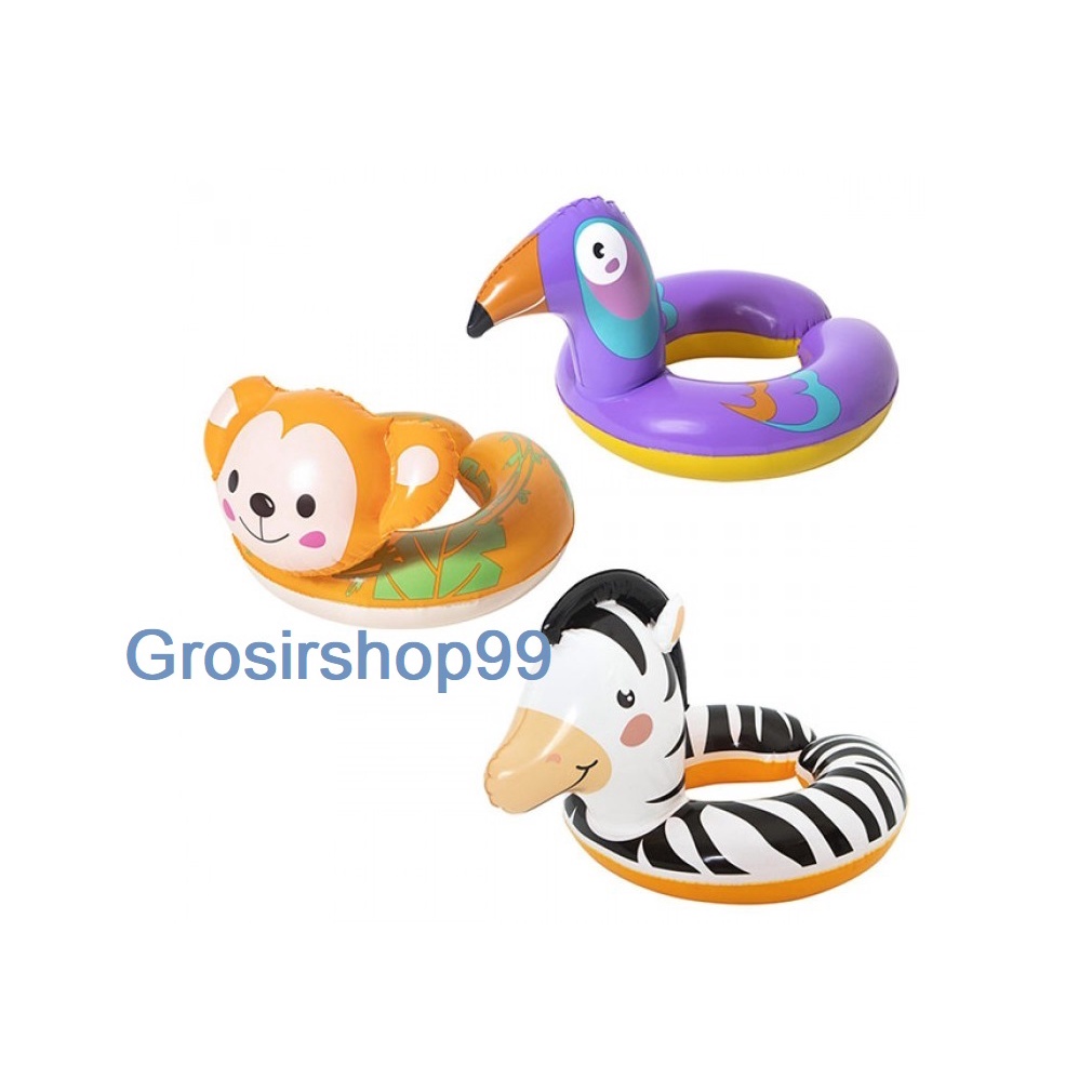 36112 Safari Animal Swim Ring/Bestway Animal Child Buoy | Shopee ...