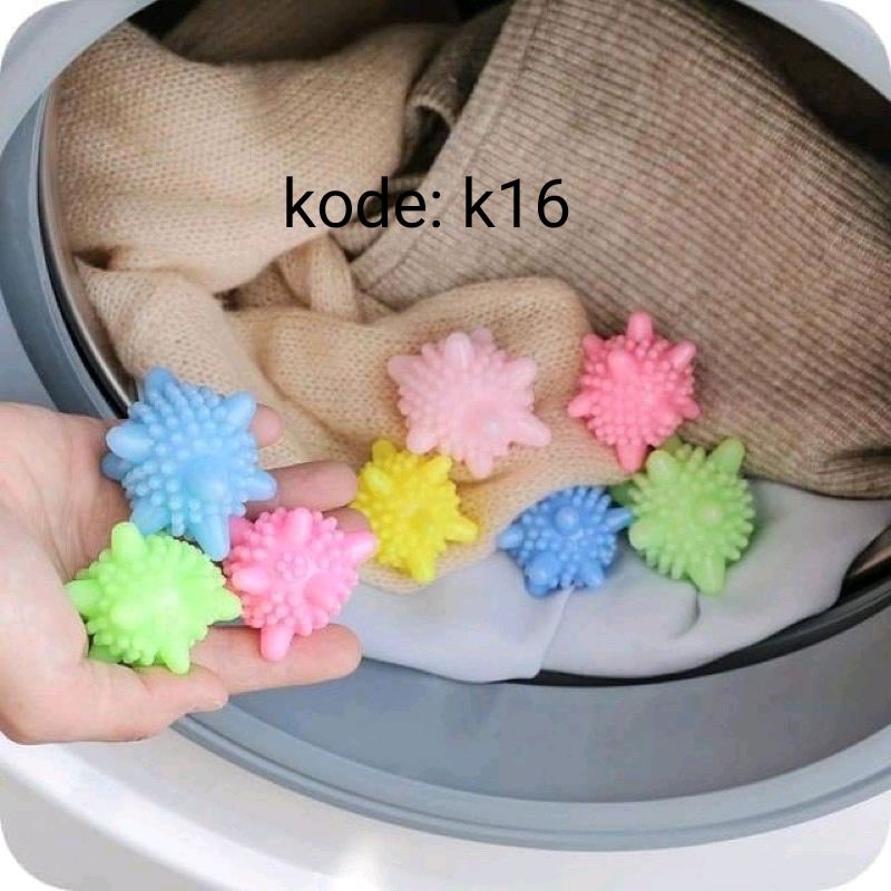 MESIN Rubber Ball Washing Machine Magic Laundry Ball Clothes Cleaning ...