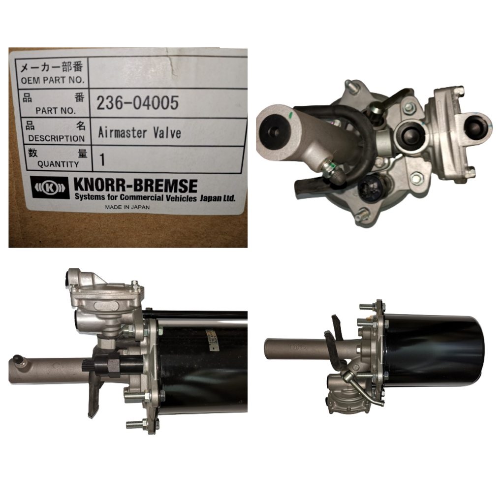 KNORR-BREMSE Hydrovac Assy For TRUCK (236-04005) | Shopee Philippines