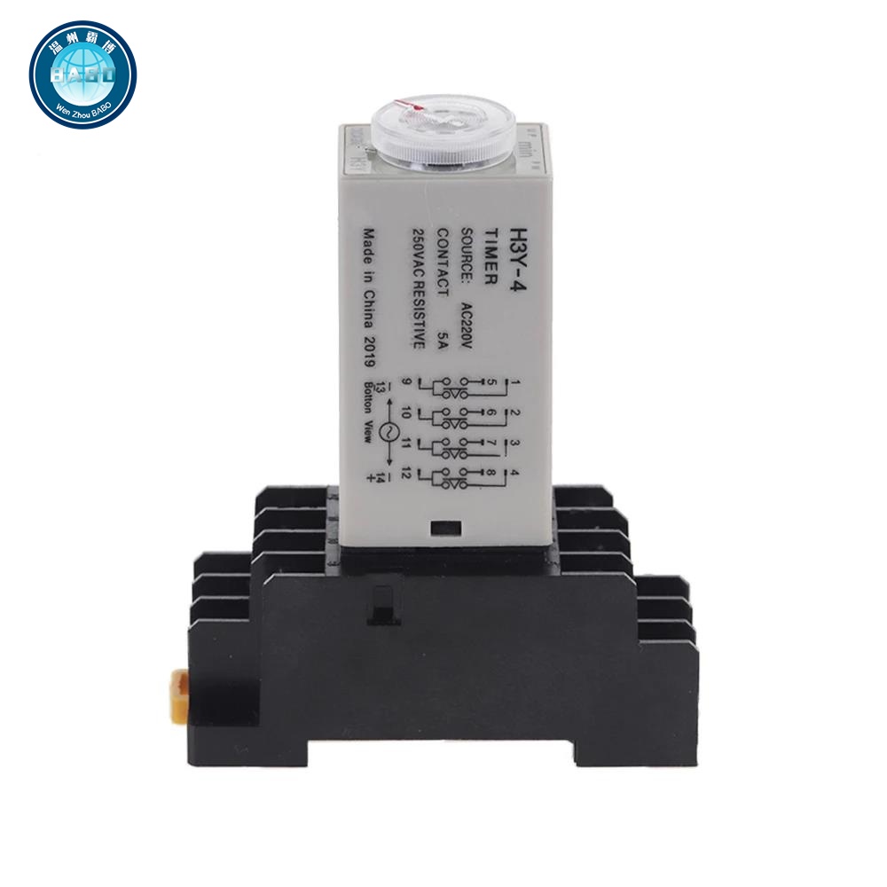 Power on Delay Time Relay H3Y-4 H3Y-2 Small 14-pin 8-pin DC12V24vAC220v ...