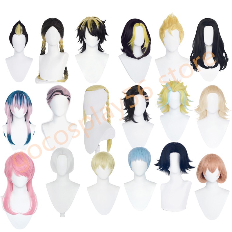 Tokyo Revengers Ran Haitani Rindou Haitani Wig Cosplay Manjirou Sano ...
