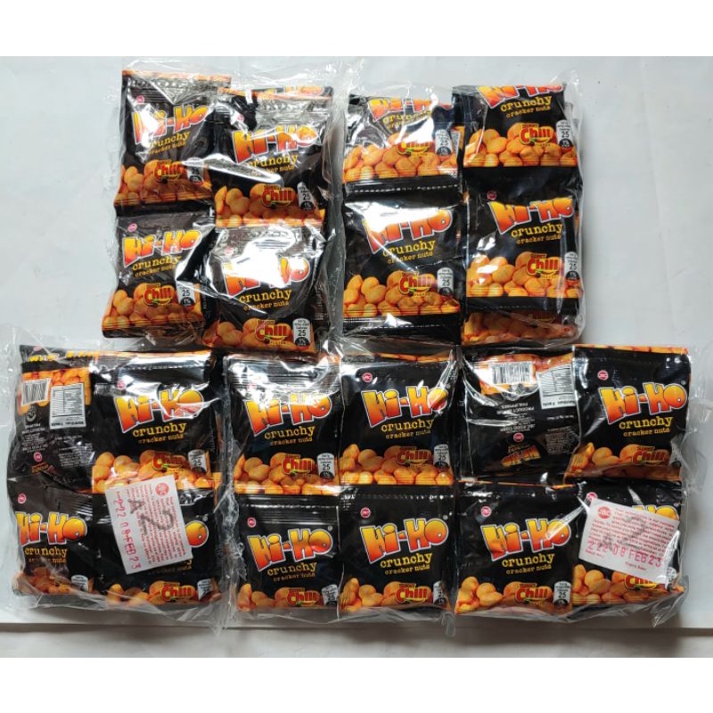 5 Pack Hi-Ho Crunchy Cracker Nuts Sweet Chili | Shopee Philippines