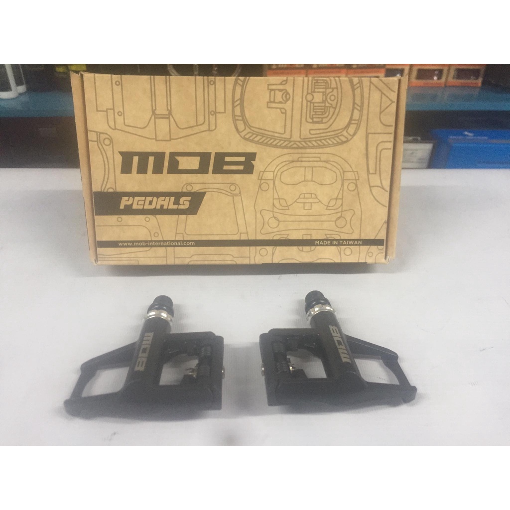 MOB RB Clipless Cleats Pedal w/ Free Attachment | Shopee Philippines