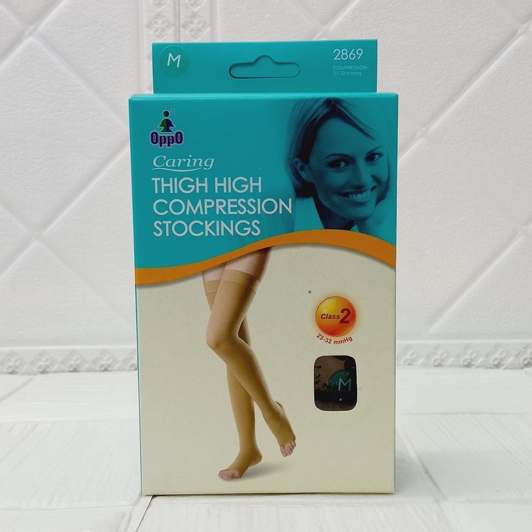 Thigh High Compression Stockings (OPPO) | Shopee Philippines