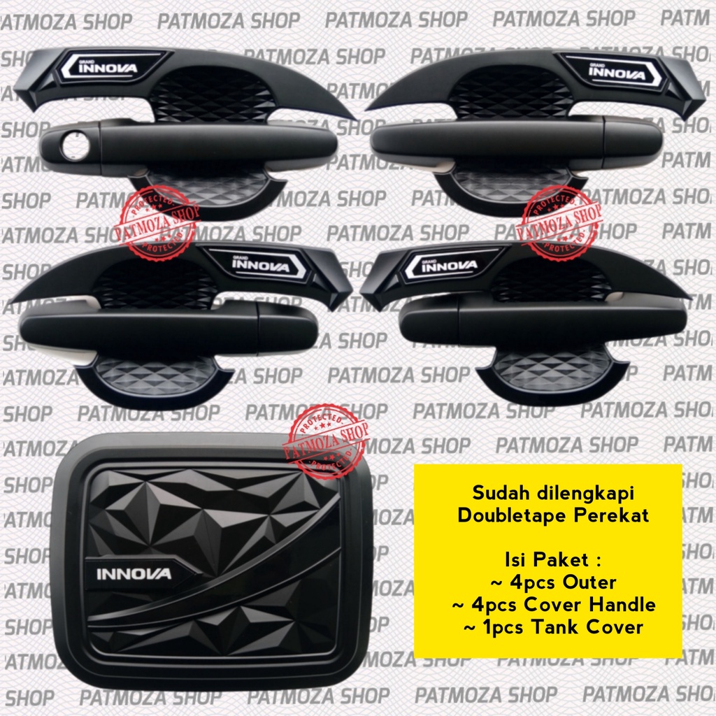 INNOVA 2004-2015 CAR EXTERIOR ACCESSORIES SET. OLD INNOVA. PREMIUM ...