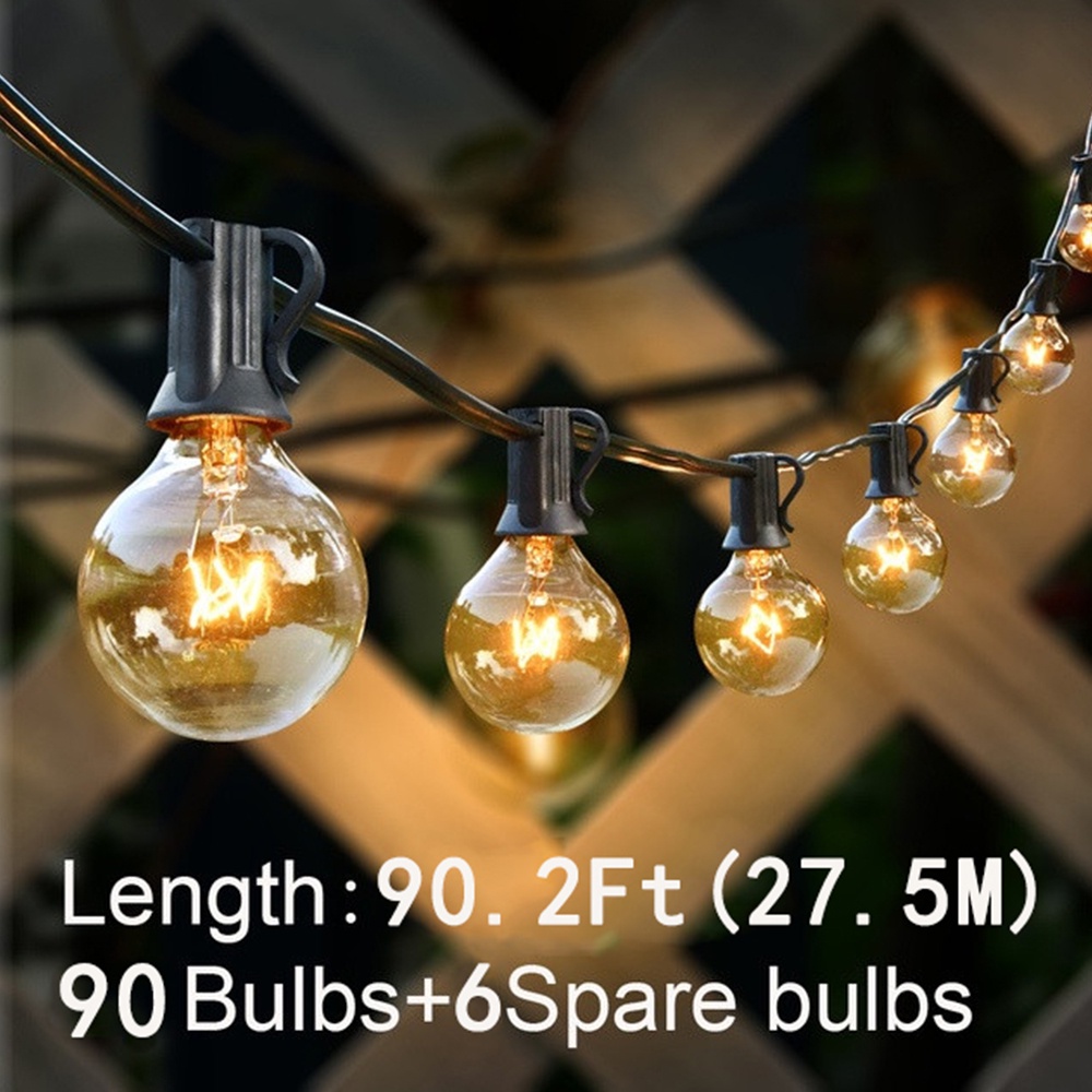 String light G40 bulb Patio outdoor fairy lights party garden wedding ...