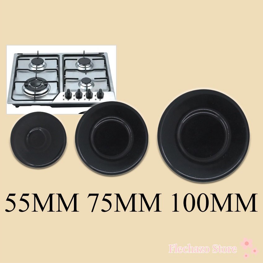 75MM 100MM Universal Gas Hob Burner Cooker Gas Stove Top Cover Burner ...
