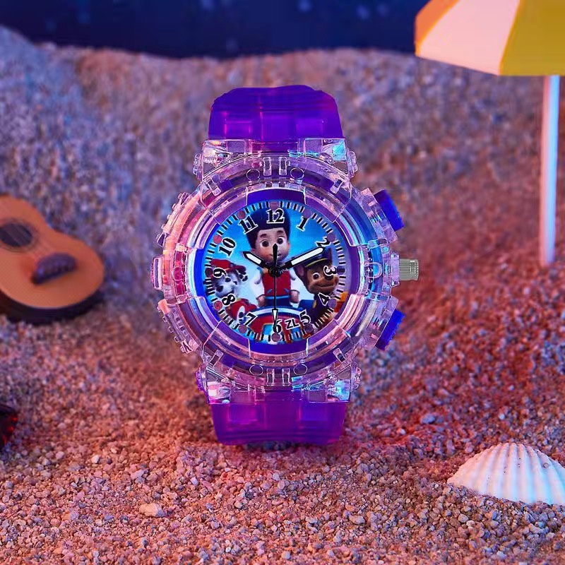 Spiderman Watch LED Light Kid's Watch for Boys Girls Students Analog ...