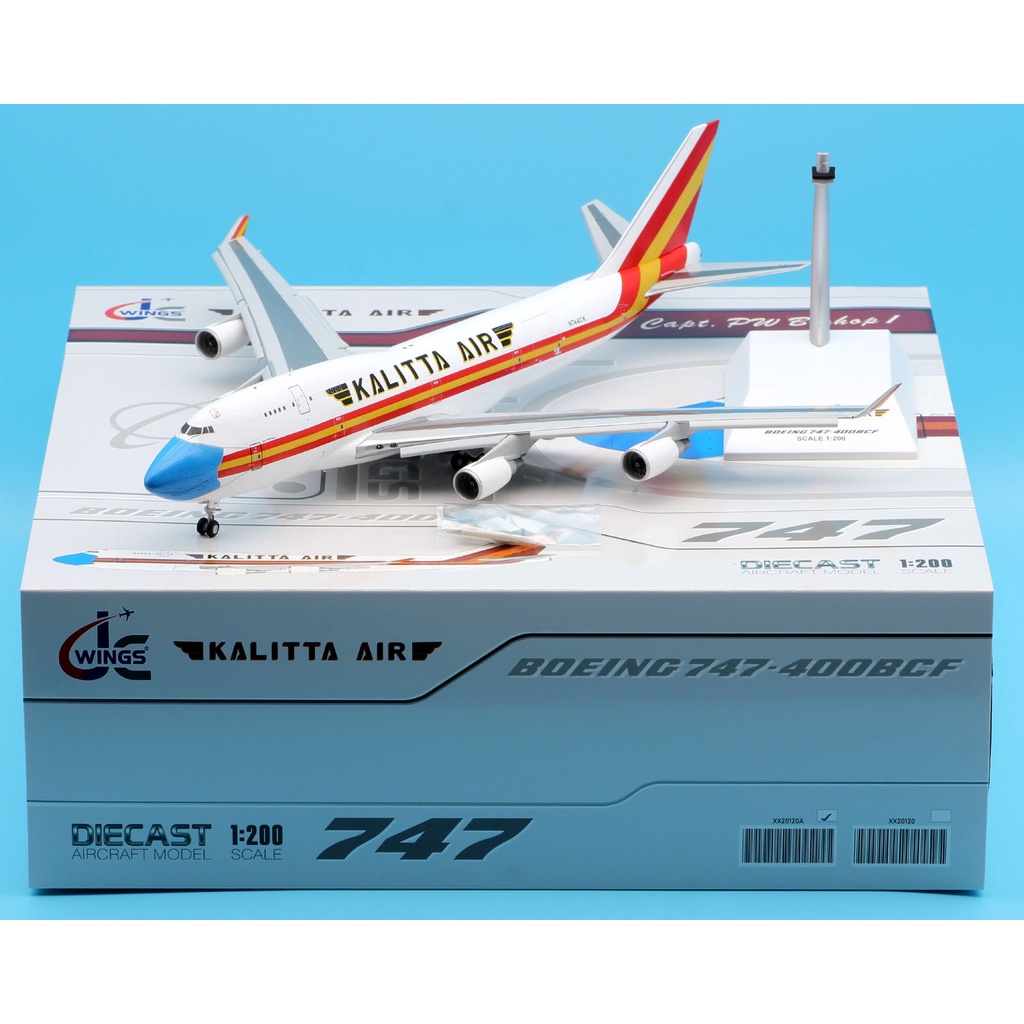 XX20120A Alloy Collectible Plane Gift JC Wings 1:200 KALITTA AIR "Mask ...