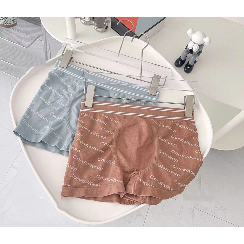 PinSan Men's new geometric seamless thin boxers, underwear | Shopee ...