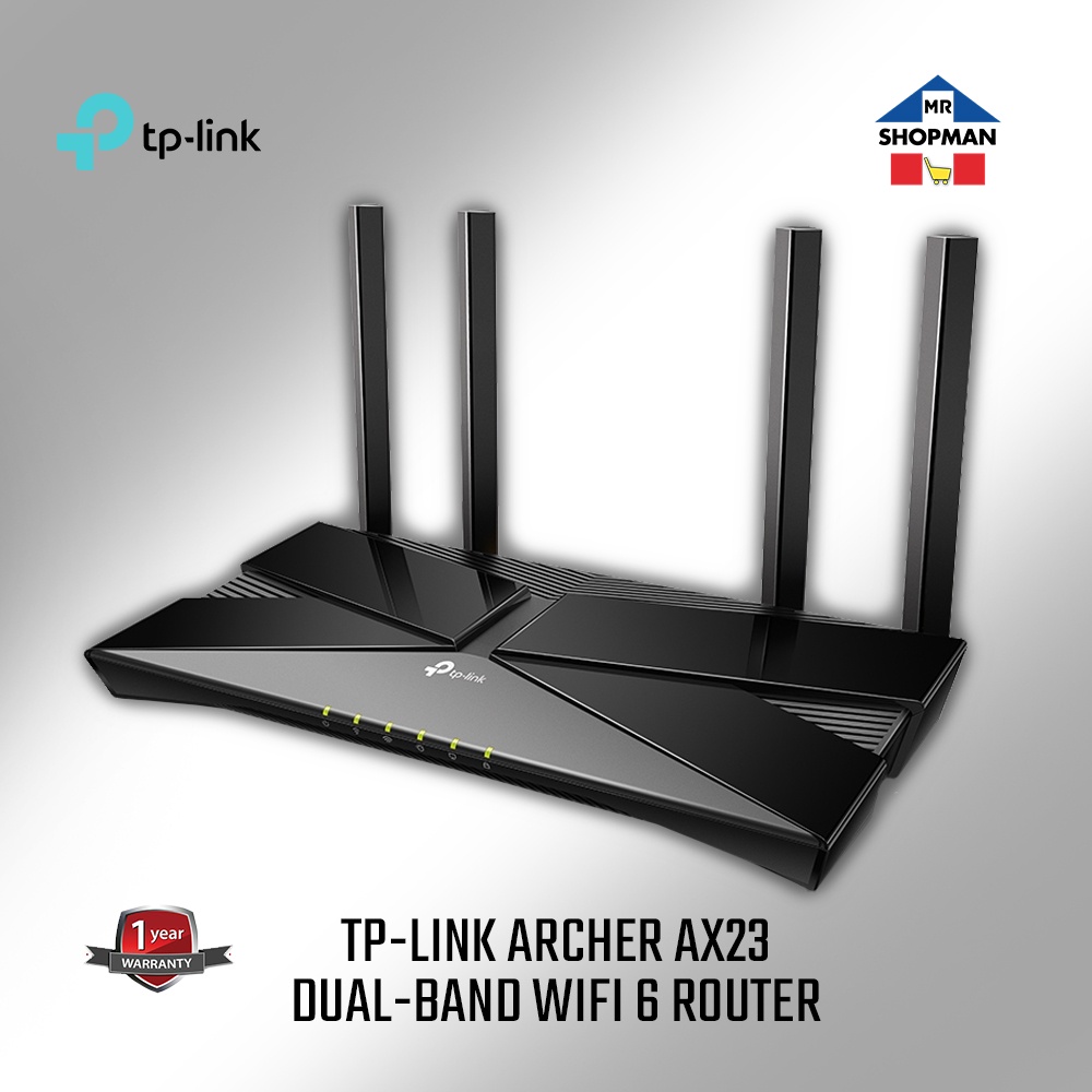 TP Link Archer AX23 AX1800 Dual-Band Wi-Fi 6 Router Tplink Wifi ...
