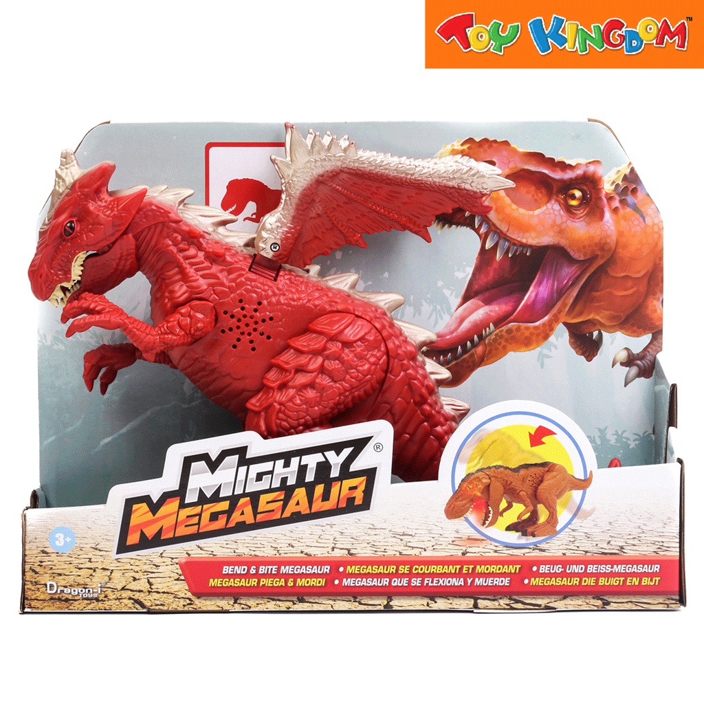 Dragon-i Mighty Megasaur Bend & Bite Megasaur | Shopee Philippines
