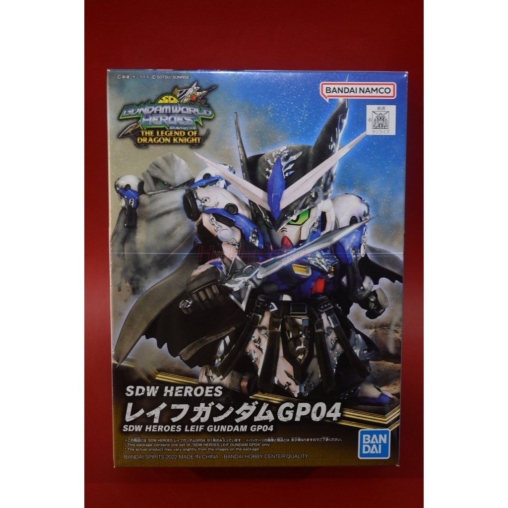 BANDAI SDW Heroes Leif Gundam GP04 Plastic Model Kit | Shopee Philippines