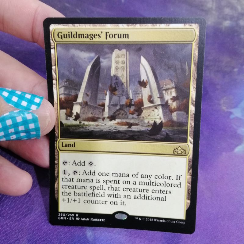 1 Guildmages' forum guilds of ravnica MTG card magic commander EDH | Shopee Philippines