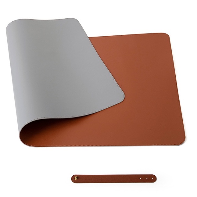 Double Sided PU Leather Desk Mat, Extended Mousepad, Gaming Mousepad 30 ...