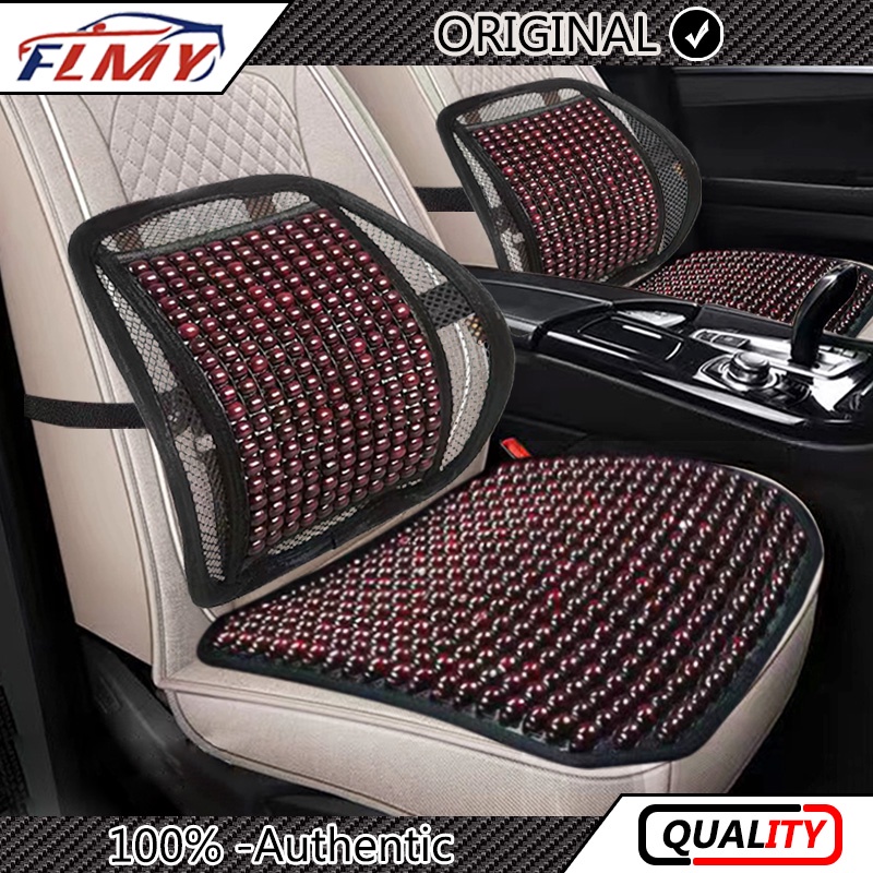 Car lumbar Pad cushion wooden bead breathable lumbar massage lumbar ...