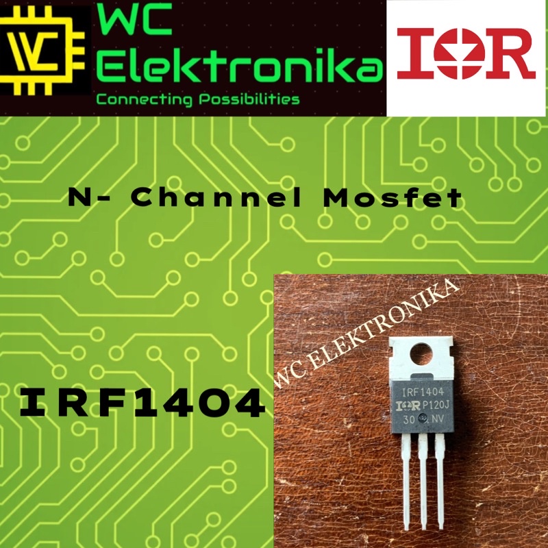 TRANSISTOR IRF1404 N-CHANNEL MOSFET ORIGINAL | Shopee Philippines