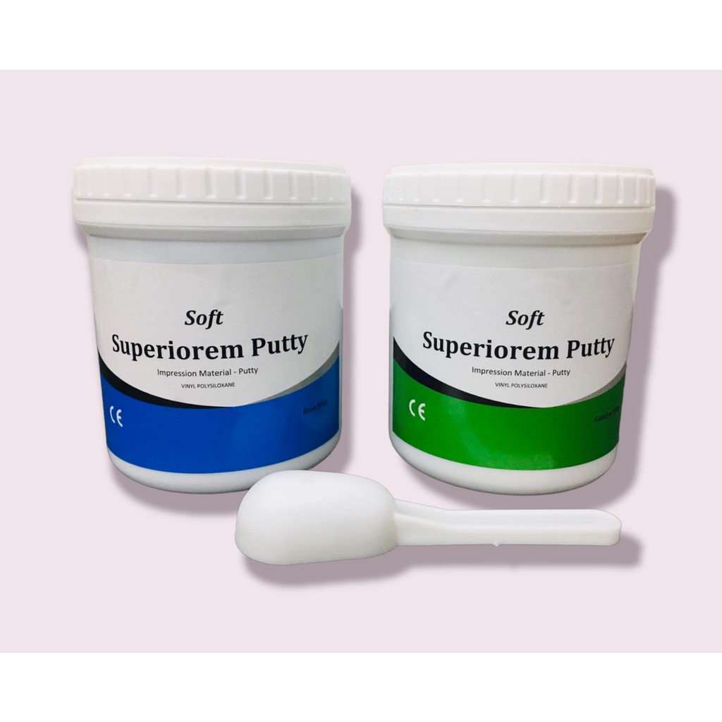 JAR PUTTY IMPRESSION DENTAL MATERIAL (BASE & CATALYST) | Shopee Philippines