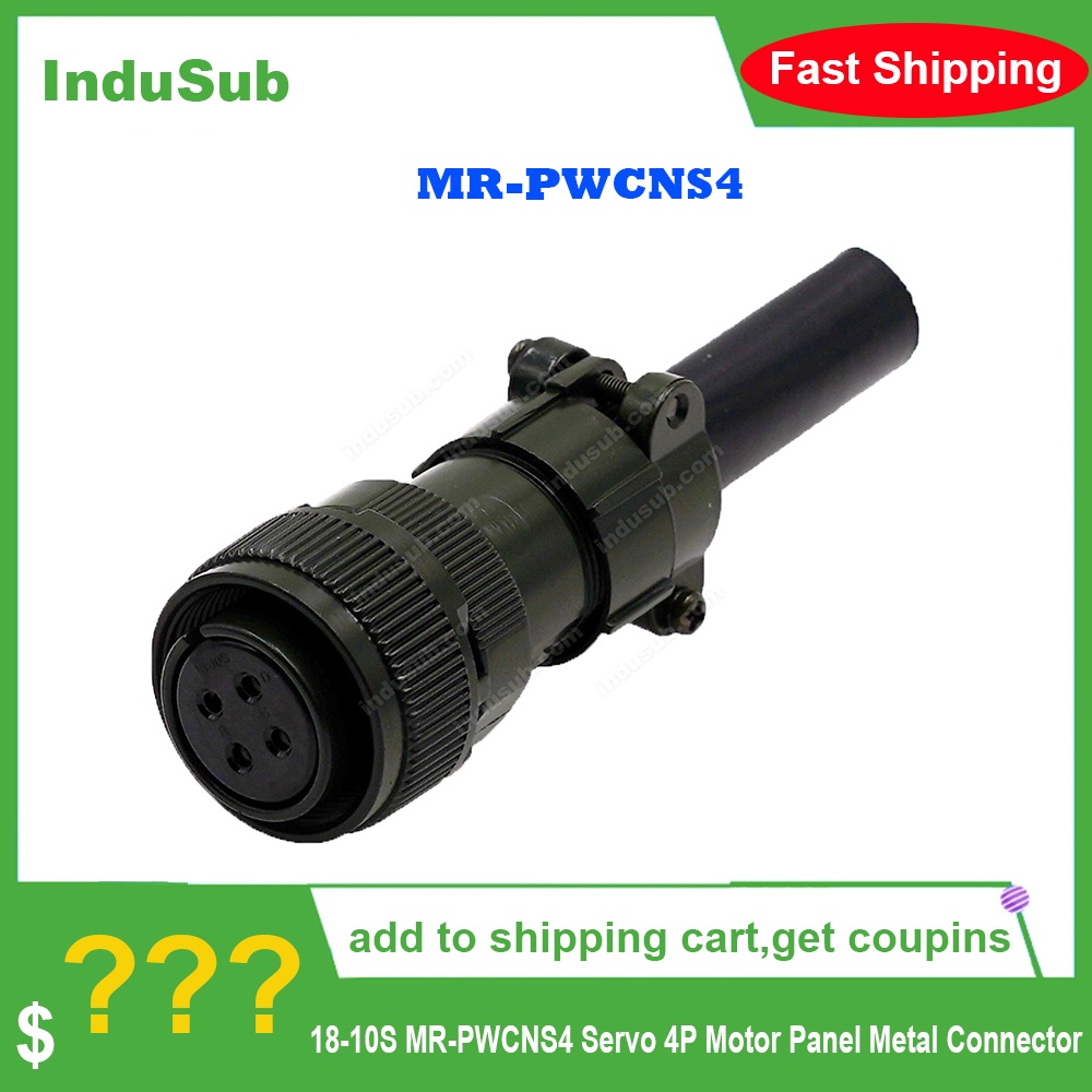 SZ Aviation Plug 18-10S MR-PWCNS4 Servo 4P Motor Panel Metal Connector ...