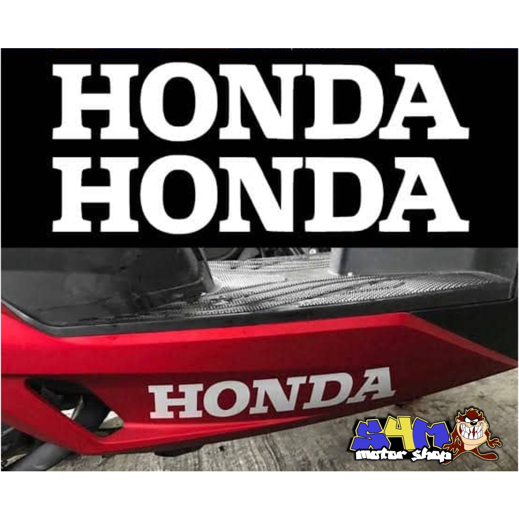 HONDA Side Skirt Sticker (2pcs) | Shopee Philippines