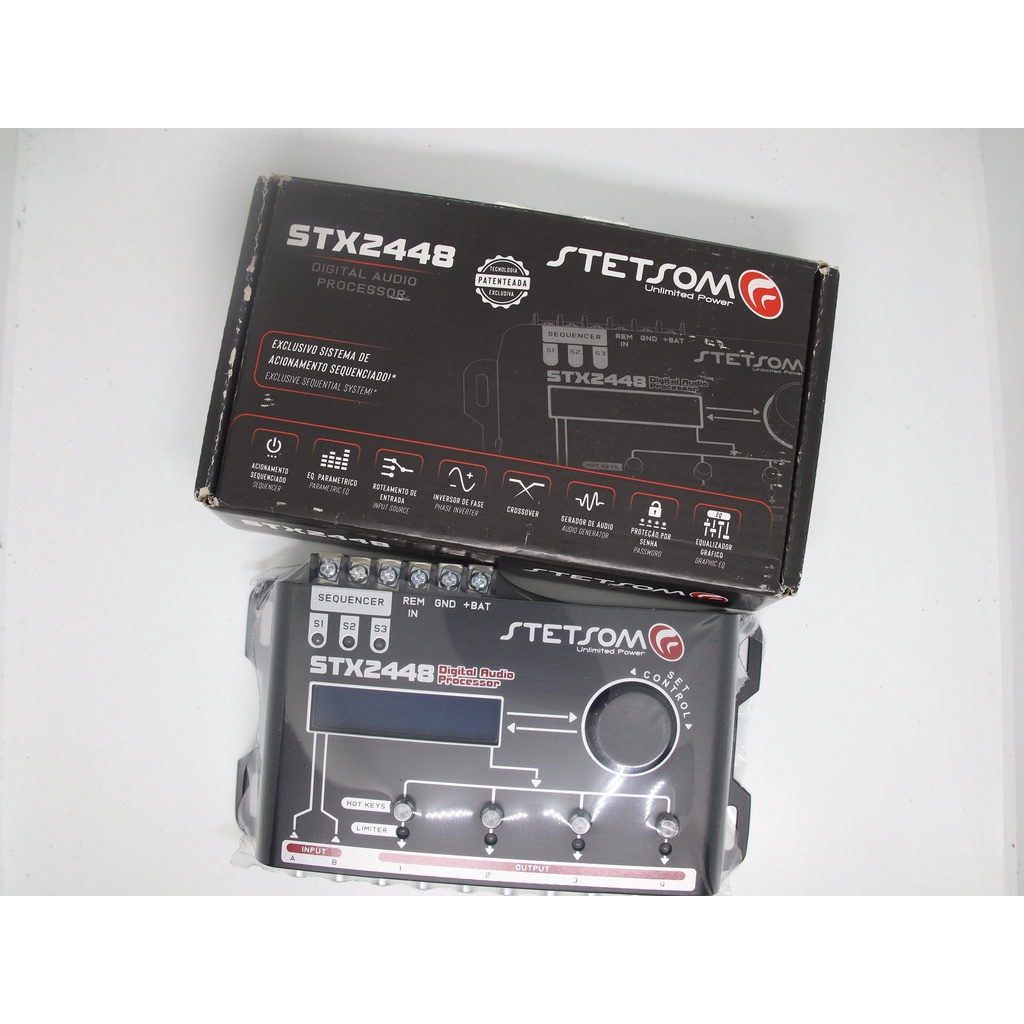 Stetsom STX 2448 DSP Crossover & Equalizer 4 Channel Full Digital ...