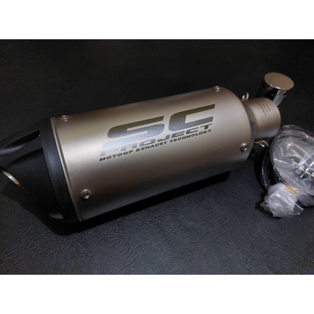 SC Project Pointed Tip with Silencer 51mm inlet | Shopee Philippines