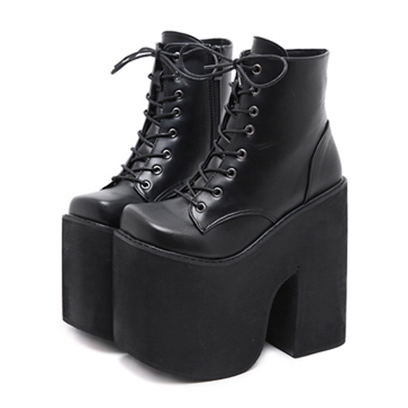 European American Fashion New Style 17cm Stage Catwalk Large Size Wedge ...