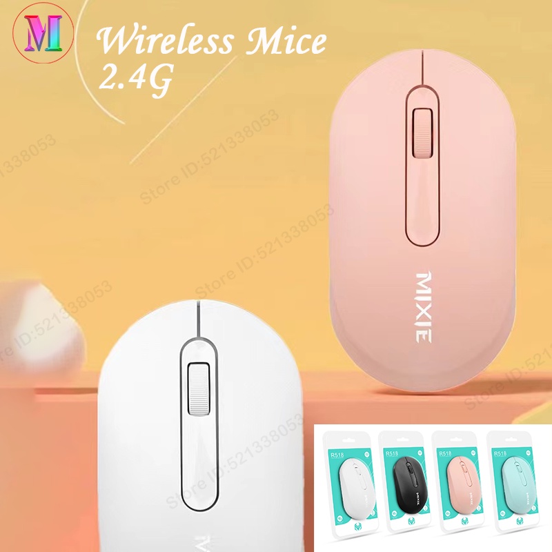USB Wireless Mouse 2.4GHz Optical Wireless Mice Super Slim Mouse for ...